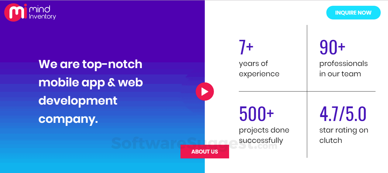 Mindinventory Pricing, Features, and Reviews (Mar 2025)